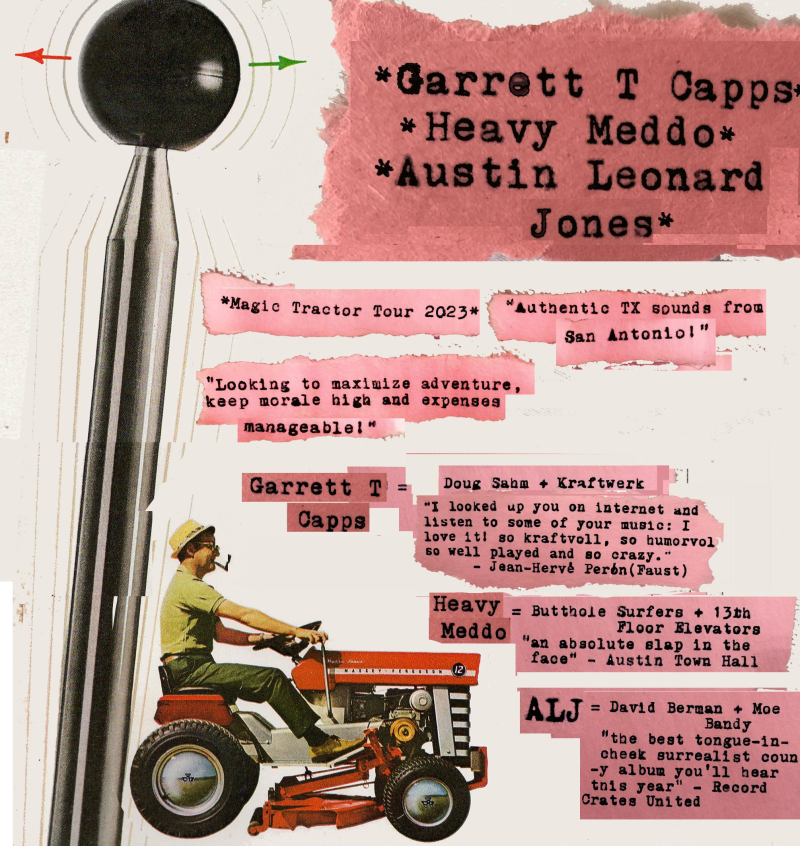 Garrett T. Capps + Heavy Meddo + Austin Leonard Jones in Bolinas at