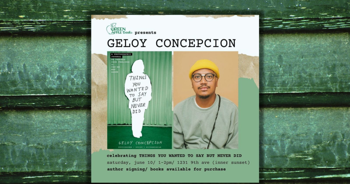 9th Ave: Geloy Concepcion Book Signing in San Francisco at Green