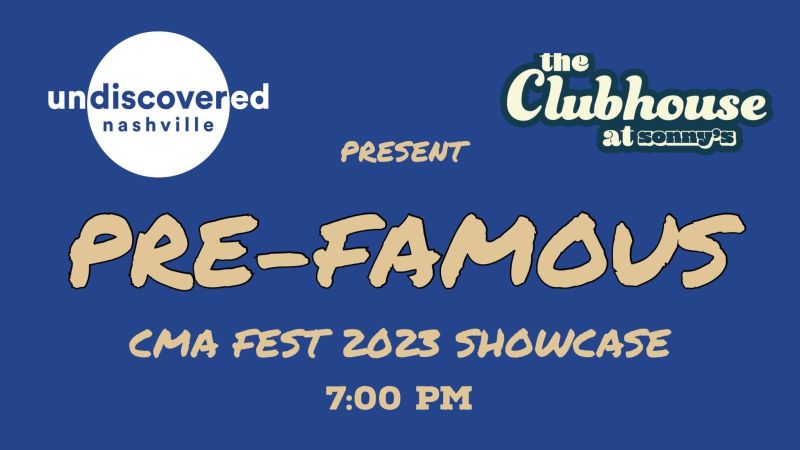 Pre-famous CMA Fest 2023 Showcase in Nashville at Sonny's Patio