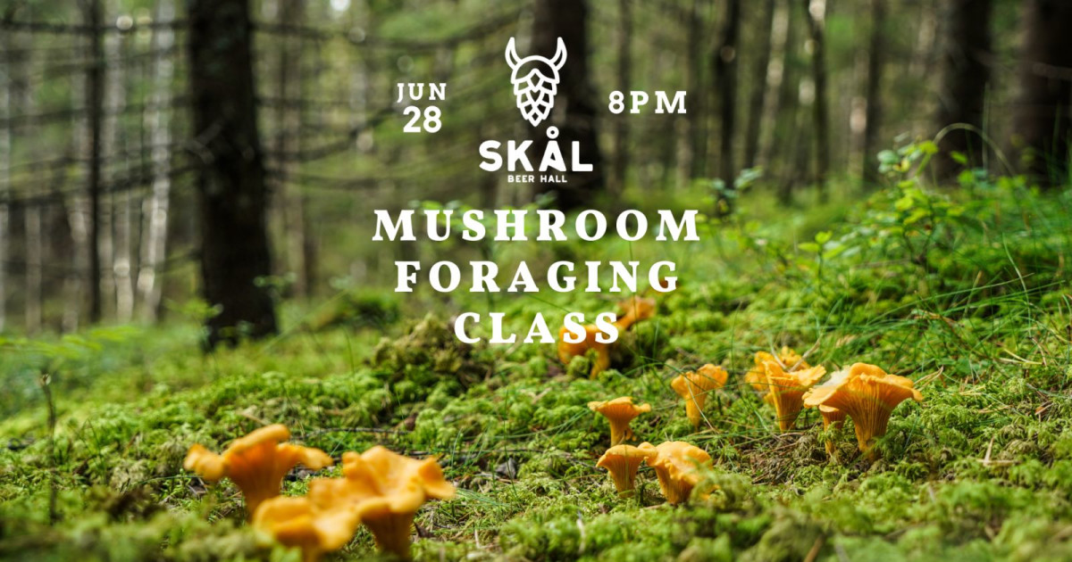 Mushroom Foraging Class in Seattle at Skål Beer Hall