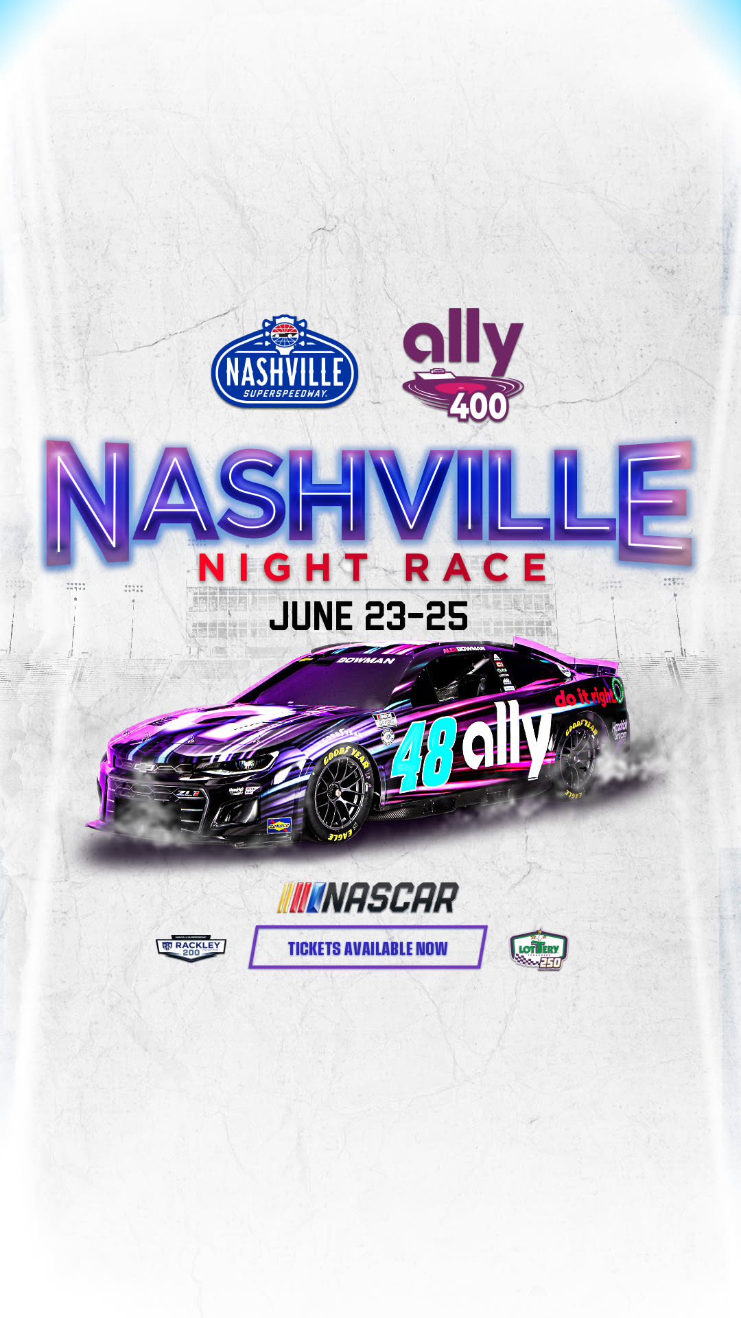 Ally 400 NASCAR Cup Series Summer 2023 in Lebanon at Nashville