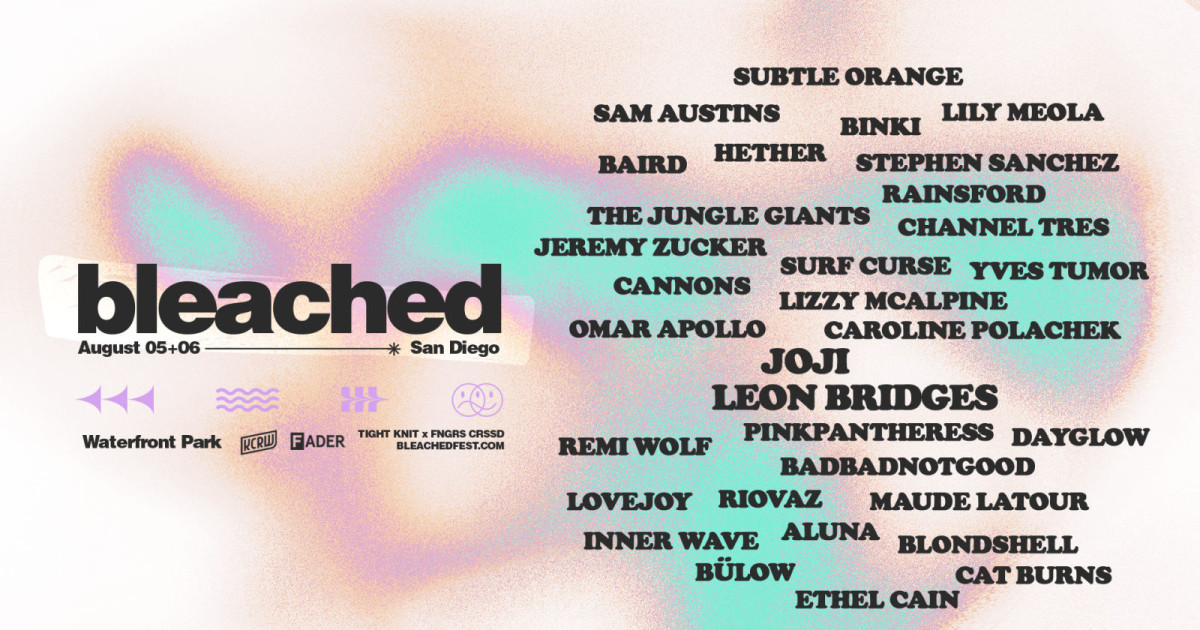 Bleached Festival in San Diego at Waterfront Park San Diego