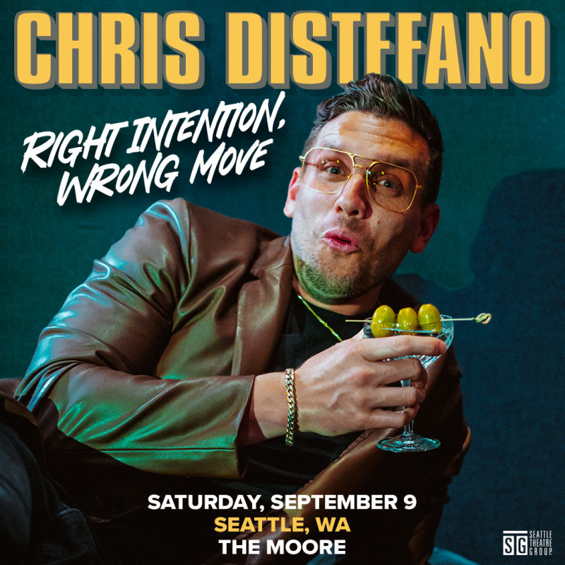 Chris Distefano in Seattle at The Moore Theatre
