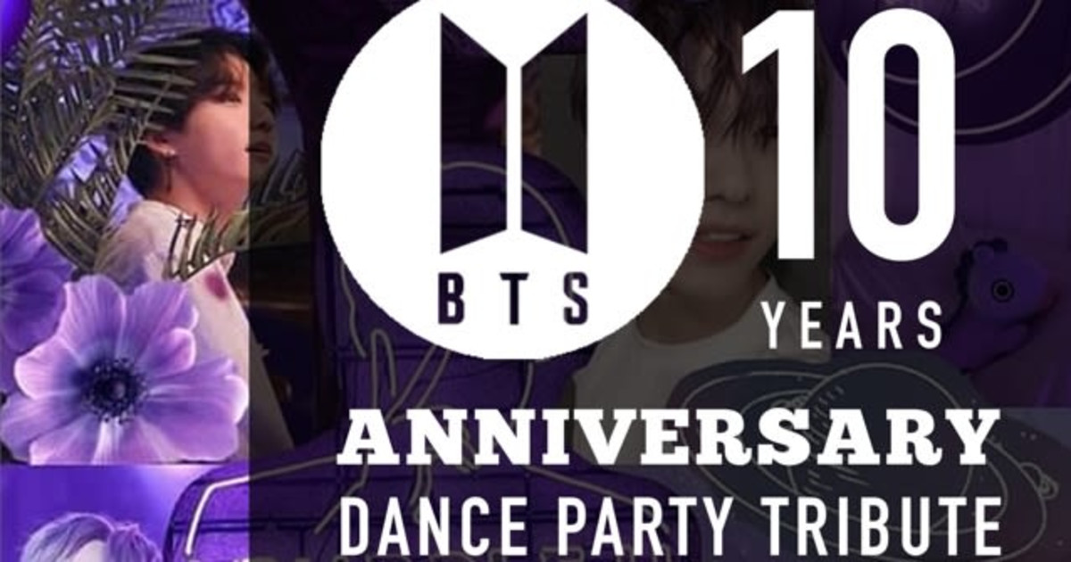 BTS 10 YEAR ANNIVERSARY DANCE PARTY in San Francisco at DNA Lounge