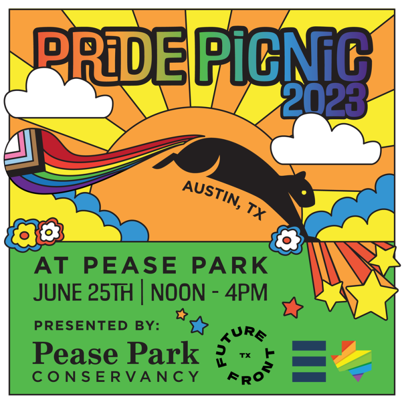 2nd Annual Pride Picnic in Pease Park in Austin at Pease Park