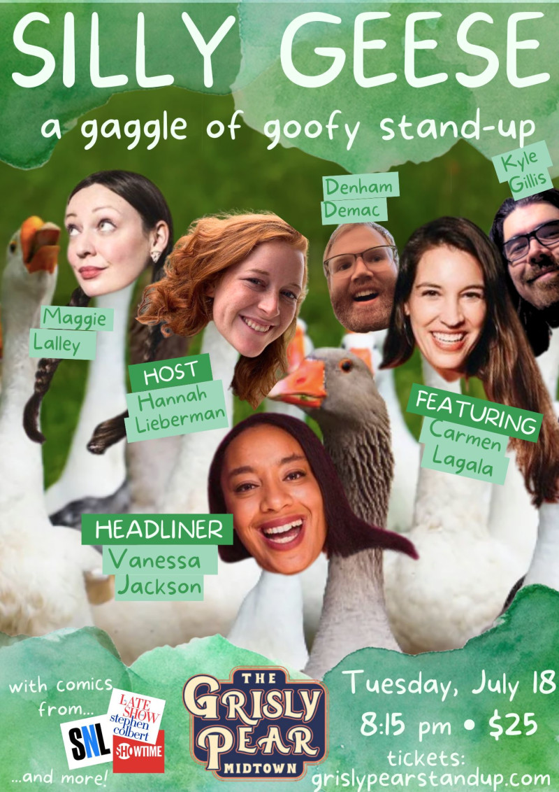 SILLY GEESE in New York at The Grisly Pear Comedy Club