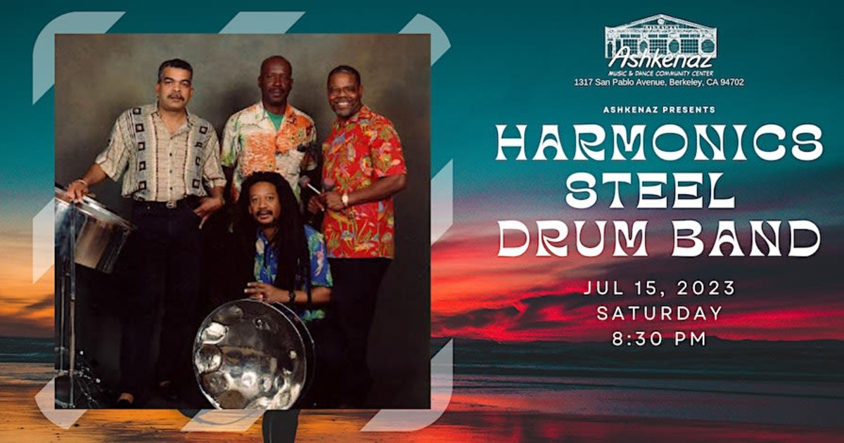 Harmonics Steel Drum Band in Berkeley at Ashkenaz Music & Dance