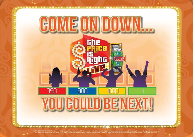 The Price Is Right Live! in Cedar Park at H-E-B Center at Cedar Park