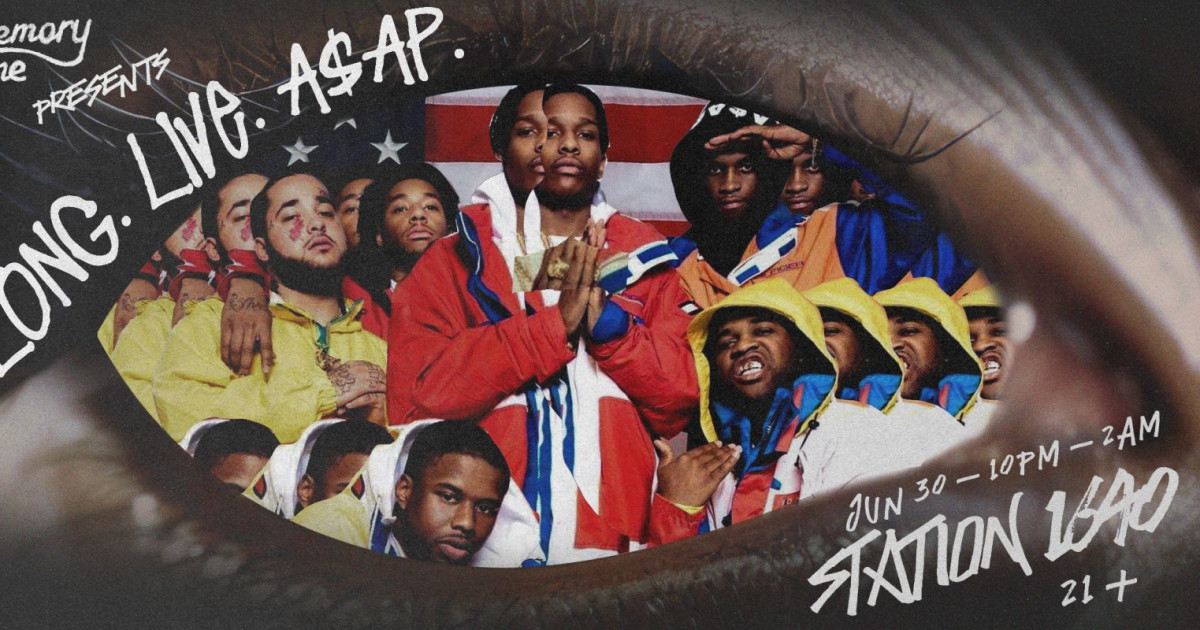 LONG. LIVE. A$AP. - A$AP MOB NITE in Los Angeles at Station 1640