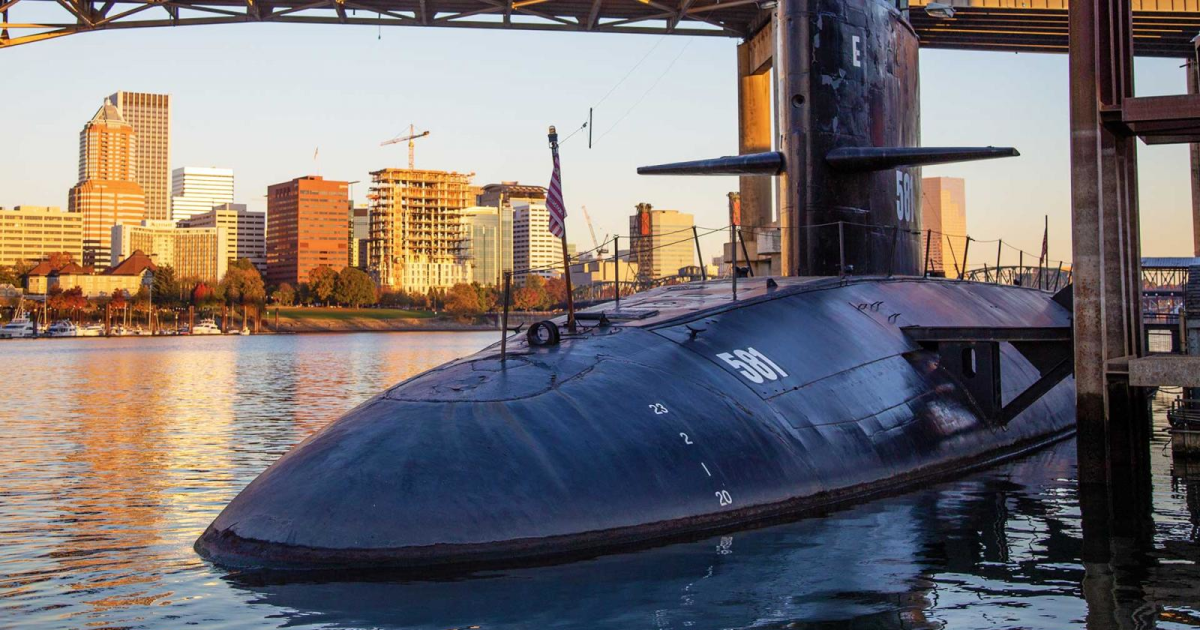 USS Blueback Submarine Tour in Portland at Oregon Museum of