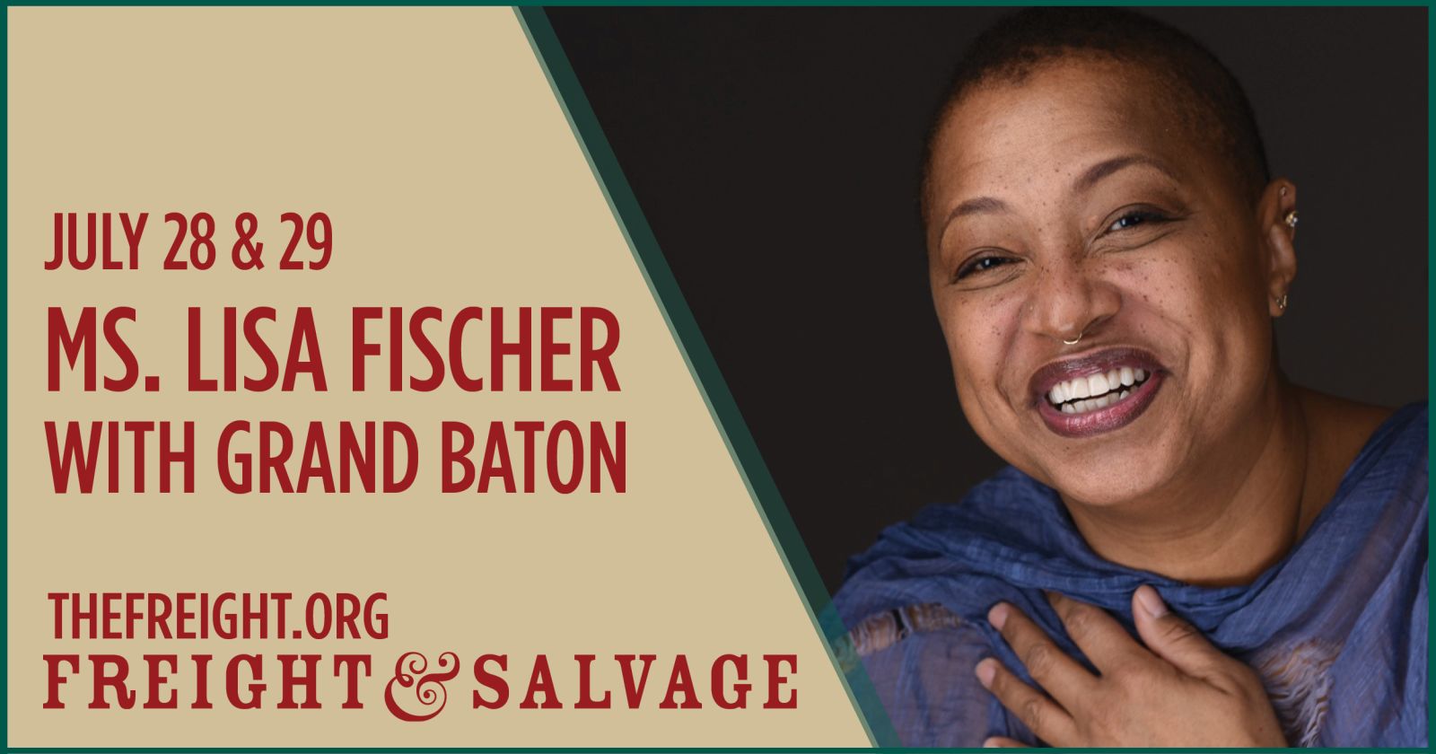Ms. Lisa Fischer w/ Grand Baton | Relix San Francisco Event
