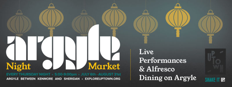 Argyle Night Market in Chicago at Argyle/Uptown Neighborhood