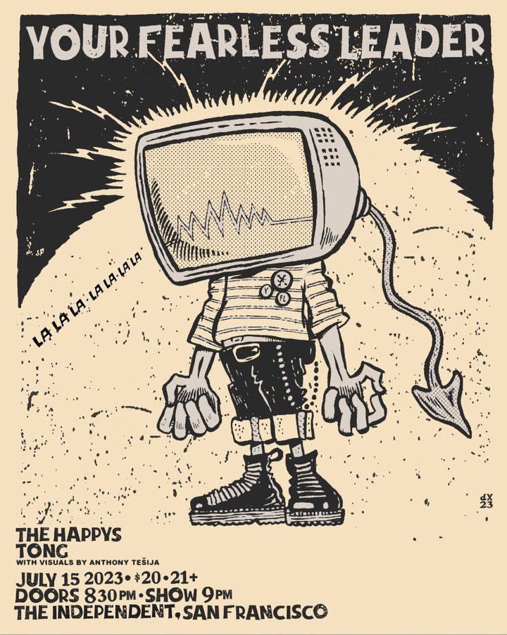 Fearless Leader Cartoon