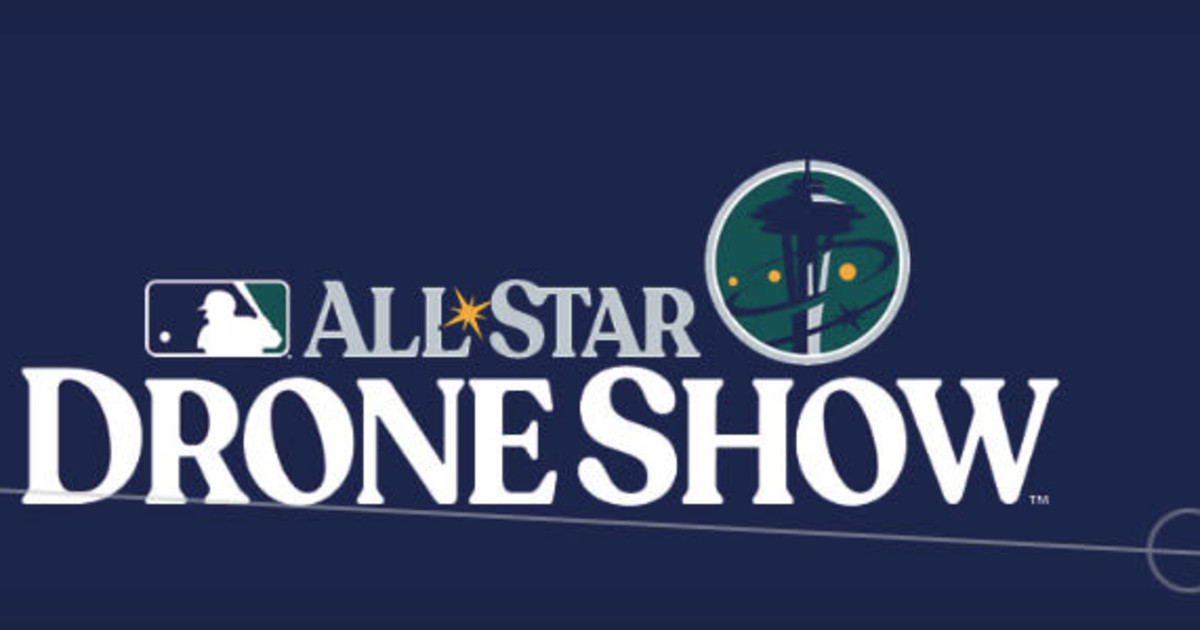 MLB ALL-STAR DRONE SHOW in Seattle at Seattle Center