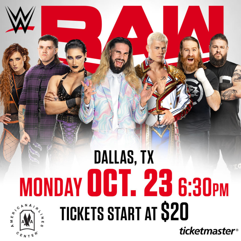 American Airlines Center Wwe