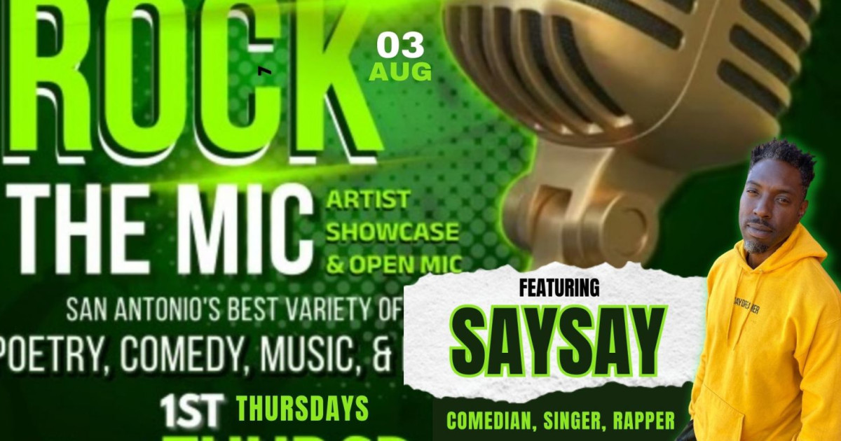 Rock The Mic - Artist Showcase and Open Mic in San Antonio at