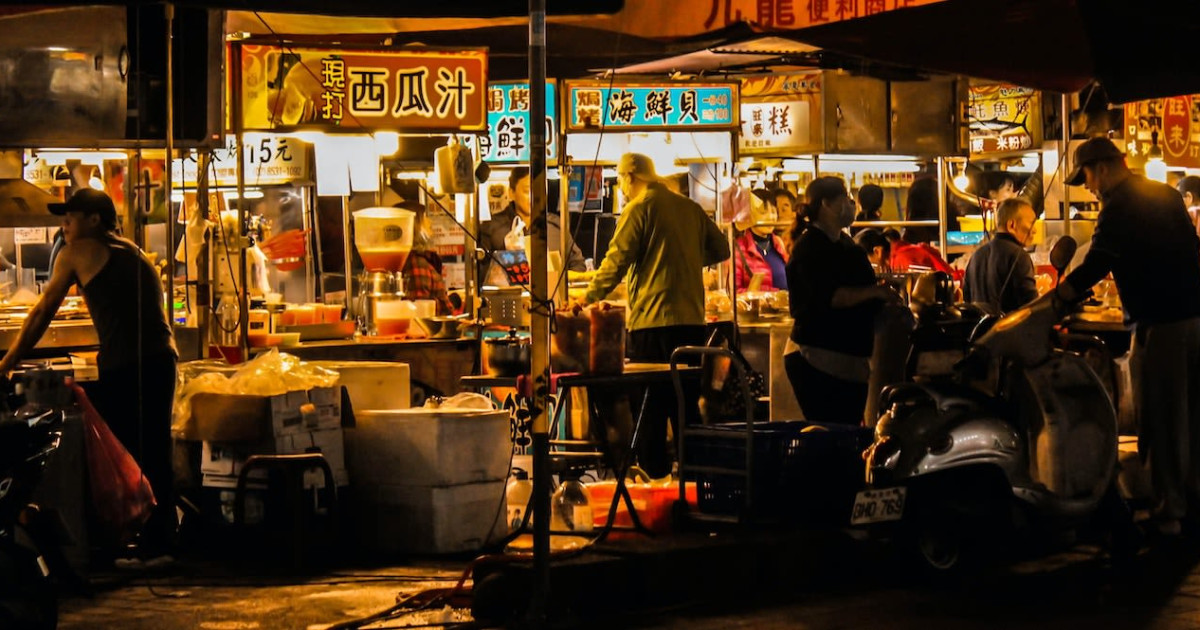 Sunset Night Market in San Francisco at Irving Street