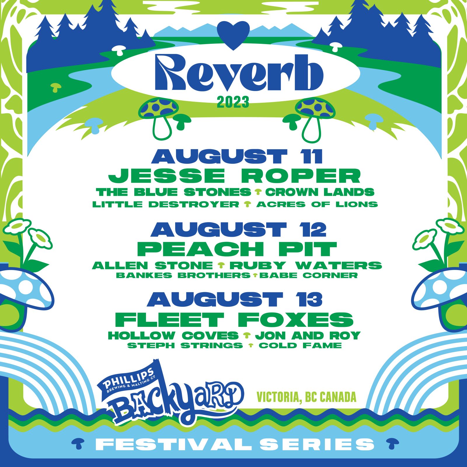 Reverb at Phillips Backyard in Victoria at Phillips Brewing