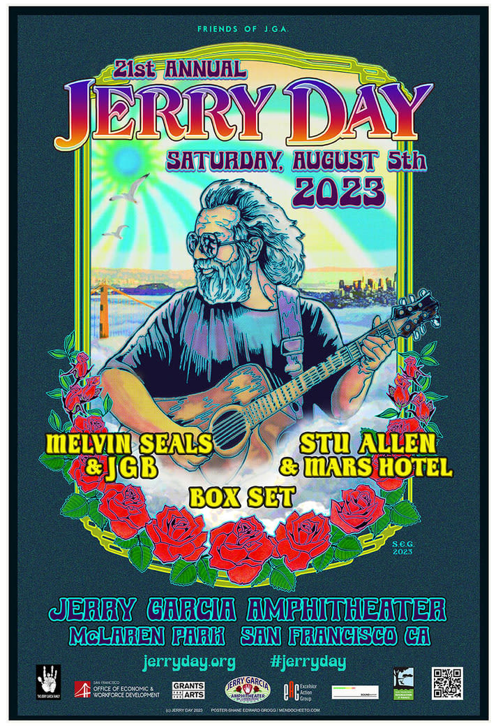 Jerry Day 2023 in San Francisco at Jerry Garcia Amphitheater