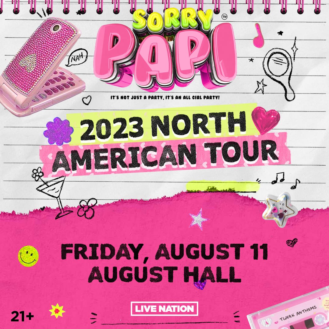 Sorry Papi Tour: The All Girl Party in San Francisco at August Hall