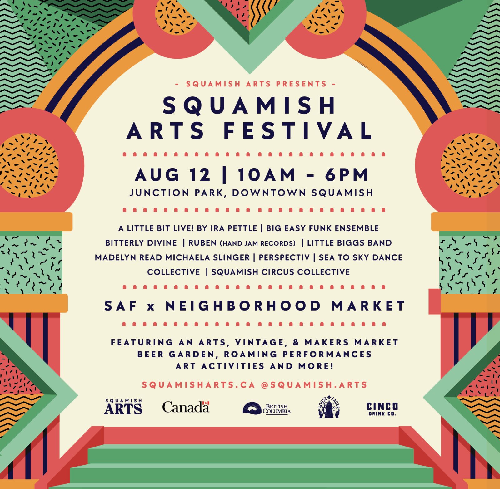 Squamish Arts Festival in Vancouver at Junction Park
