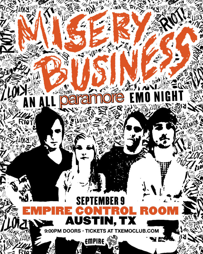 Paramore Riot Poster