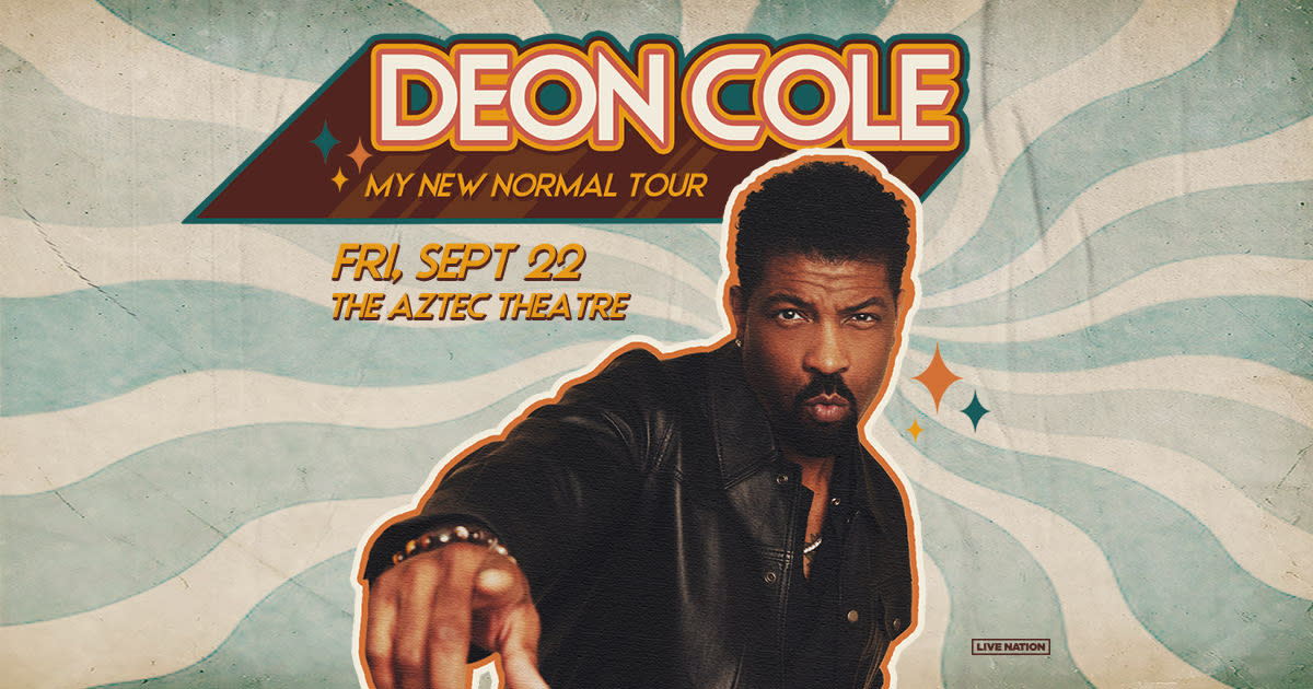 Deon Cole in San Antonio at Aztec Theatre