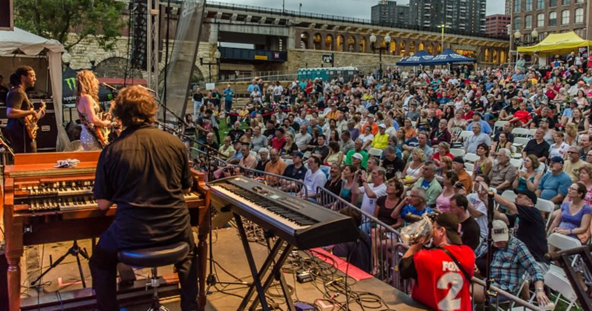 The Big Muddy Blues Festival in St. Louis at Laclede’s Landing