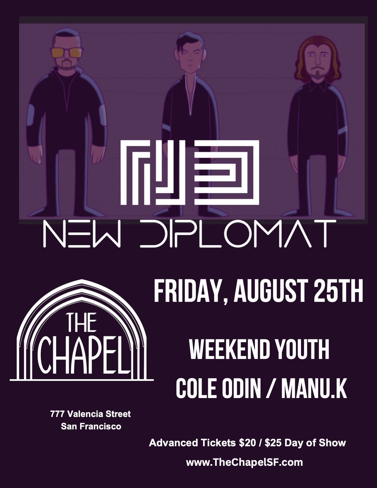 New Diplomat in San Francisco at The Chapel