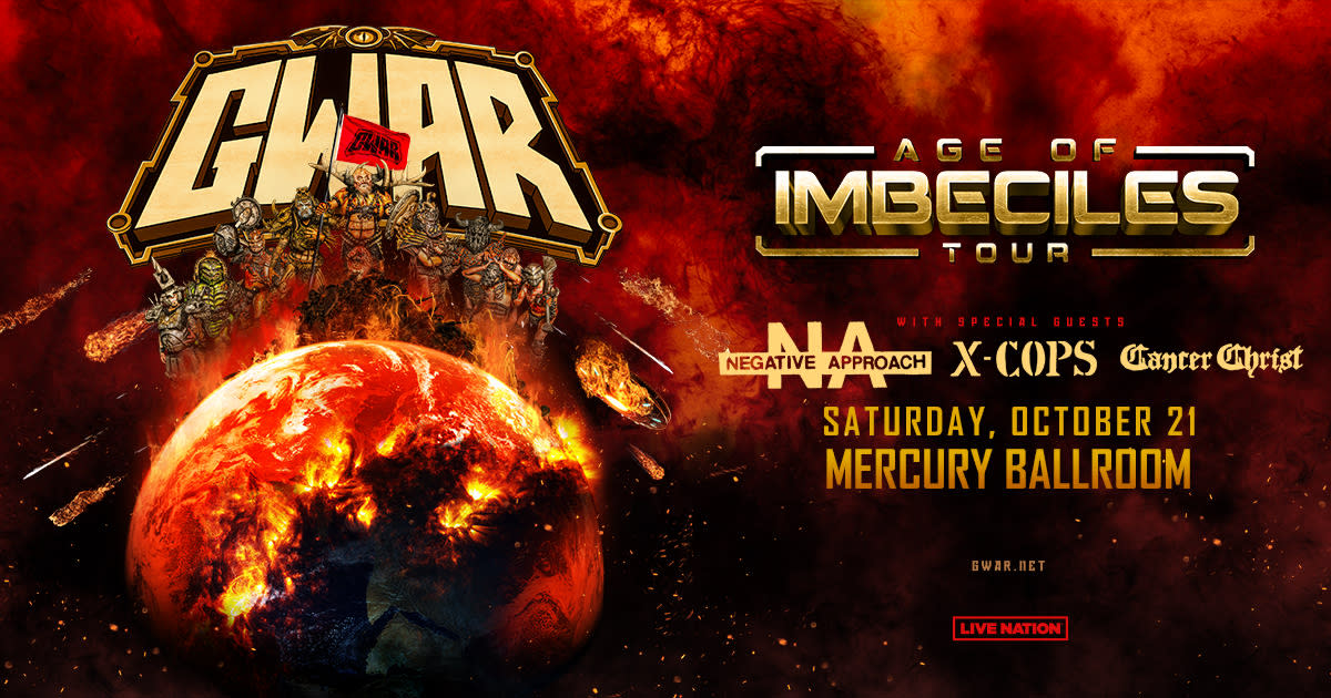 Gwar in Louisville at Mercury Ballroom