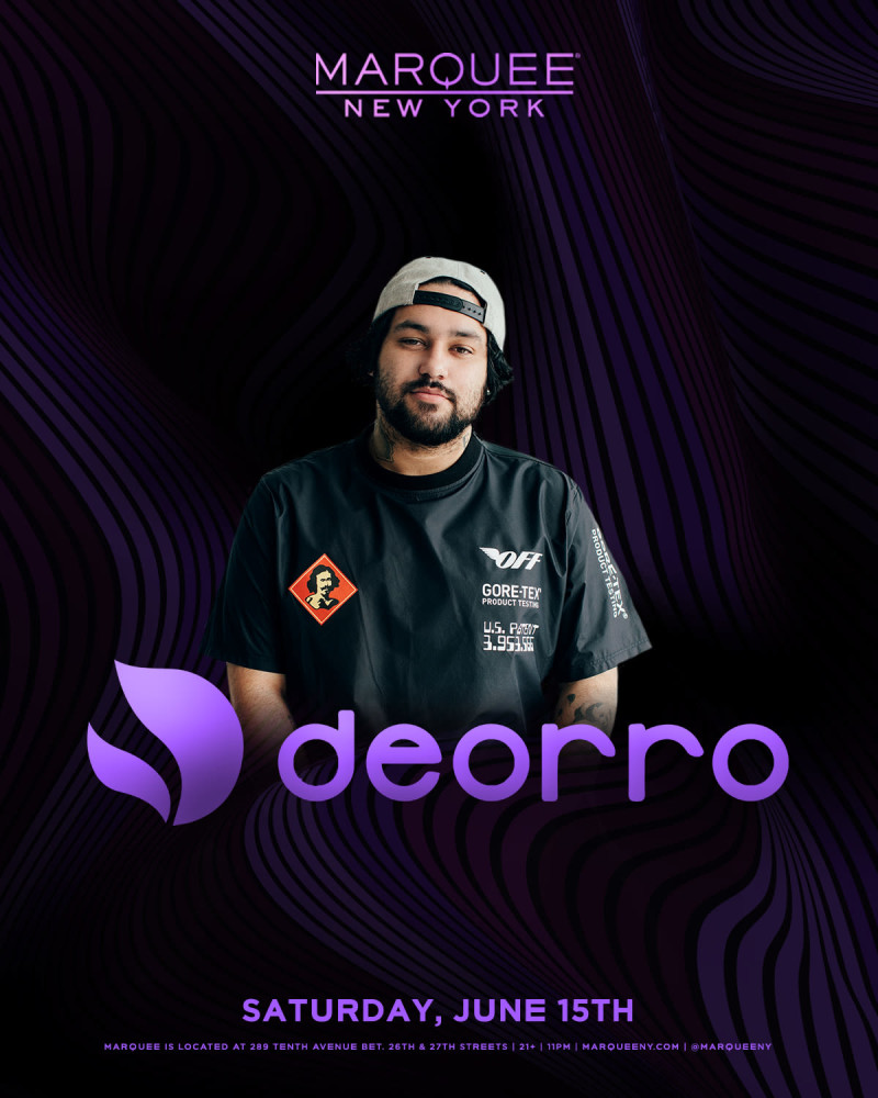 Deorro in New York at Marquee