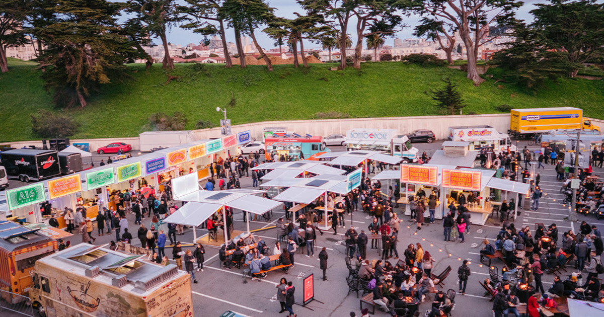 Off the Grid: Themed Food Truck Parties in San Francisco at Fort