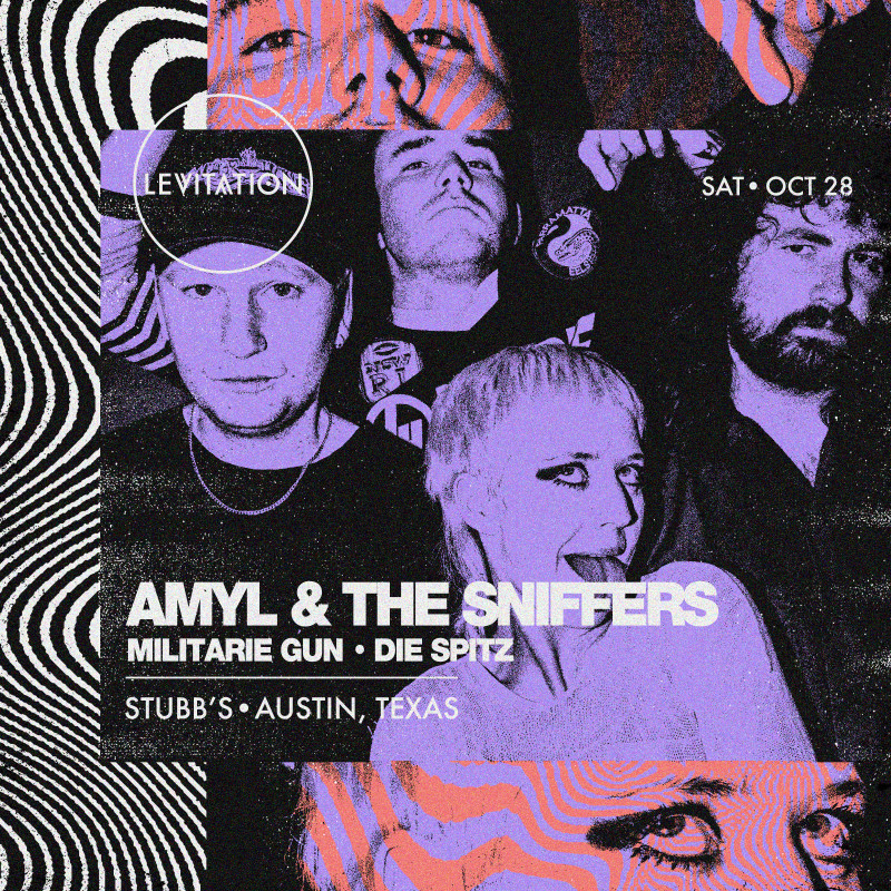 AMYL & THE SNIFFERS • DIE SPITZ in Austin at Stubb's