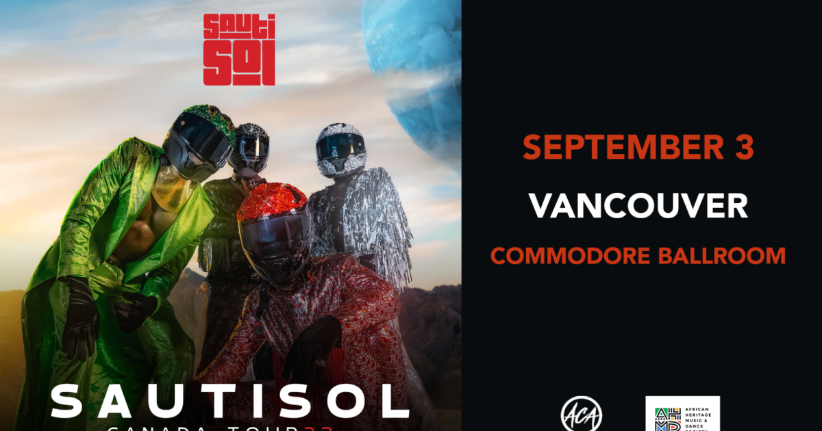 Sauti Sol in Vancouver at Commodore Ballroom