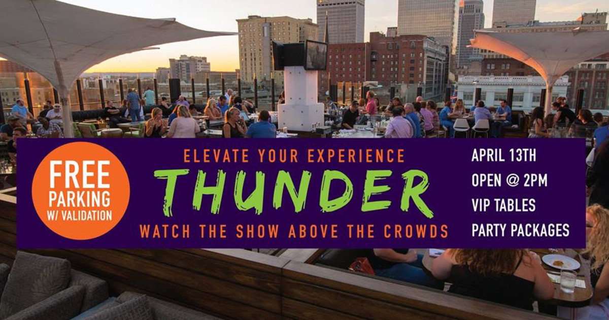 Thunder Rooftop Experience in Louisville at 8UP Elevated