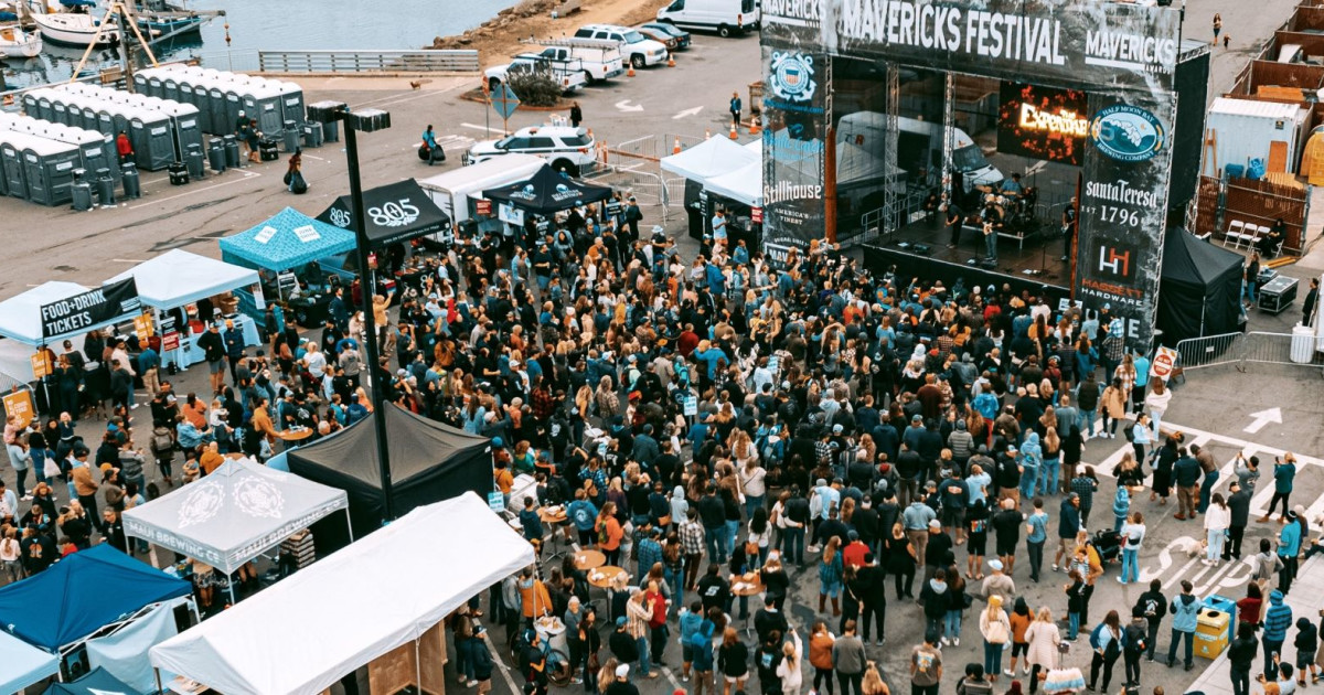 Mavericks Festival 2023 in Half Moon Bay at Half Moon Bay