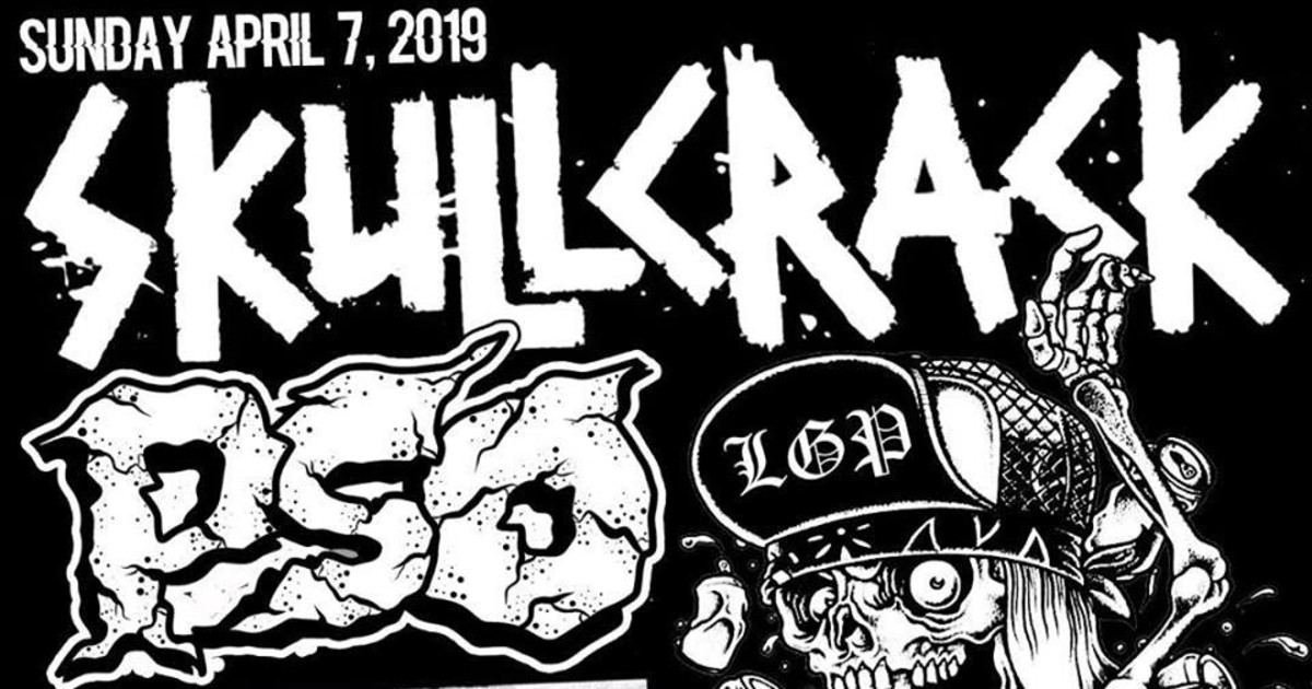 Skullcrack, Pso, Dying for It, All Beat Up, Cod in Spring Valley at