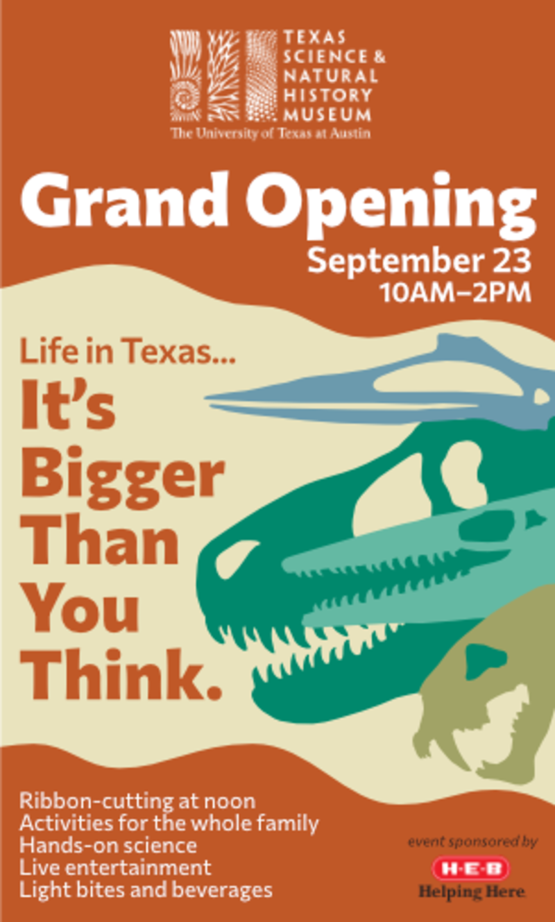Texas Science & Natural History Museum Grand Opening in Austin at
