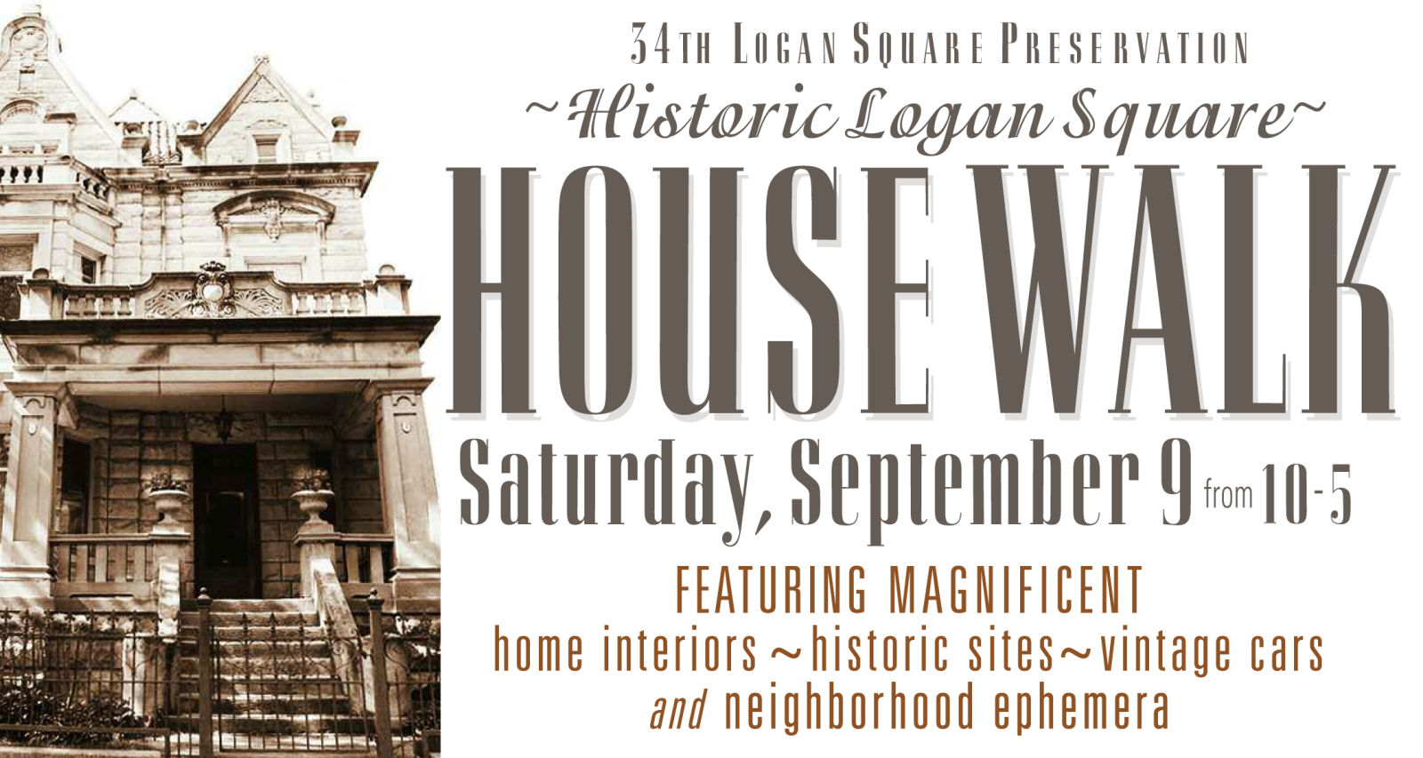 Historic Logan Square House Walk in Chicago at Logan Square