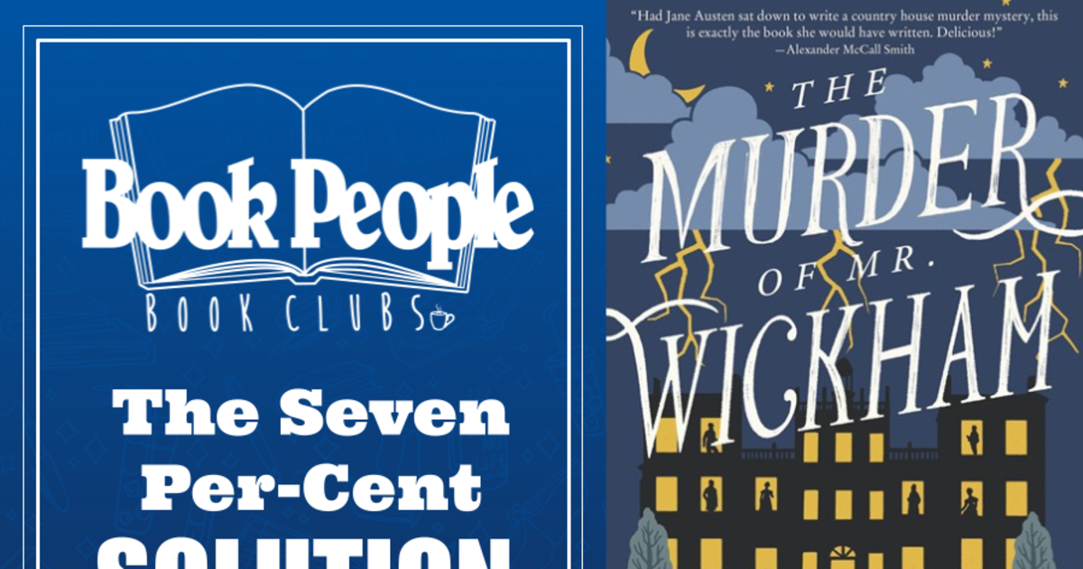 [Virtual] The Seven Per-Cent Solution Book Club: Murder of Mr.