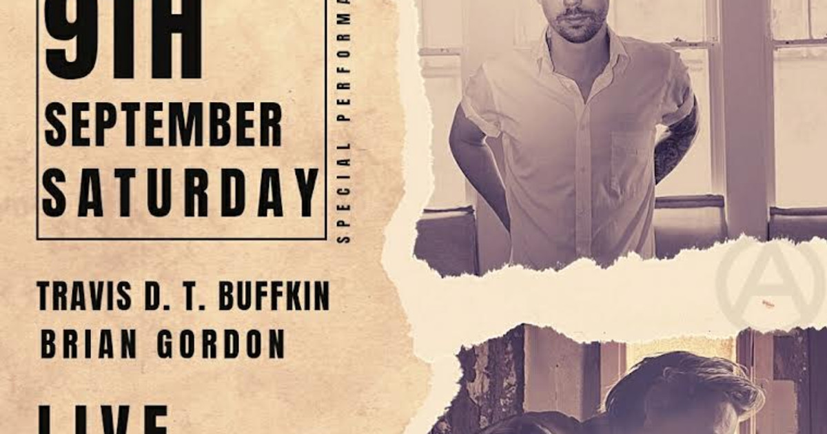 D.T. Buffkin & Brian Gordon in San Antonio at Hermann Sons