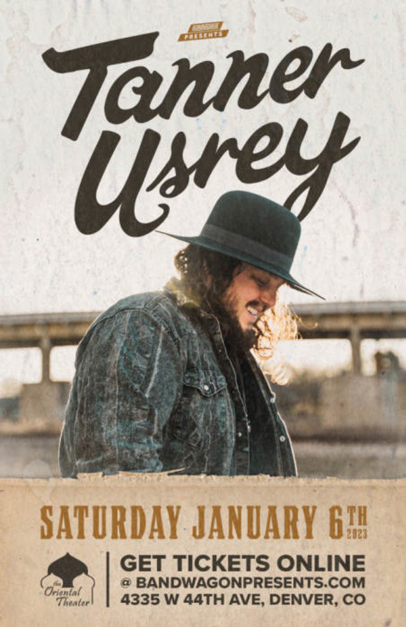 Tanner Usrey Special Guest: Tba in Denver at Oriental Theater