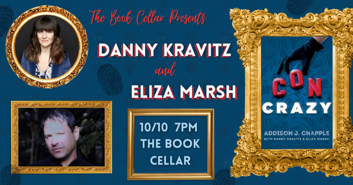 Danny Kravitz and Eliza Marsh "Con Crazy" in Chicago at The Book
