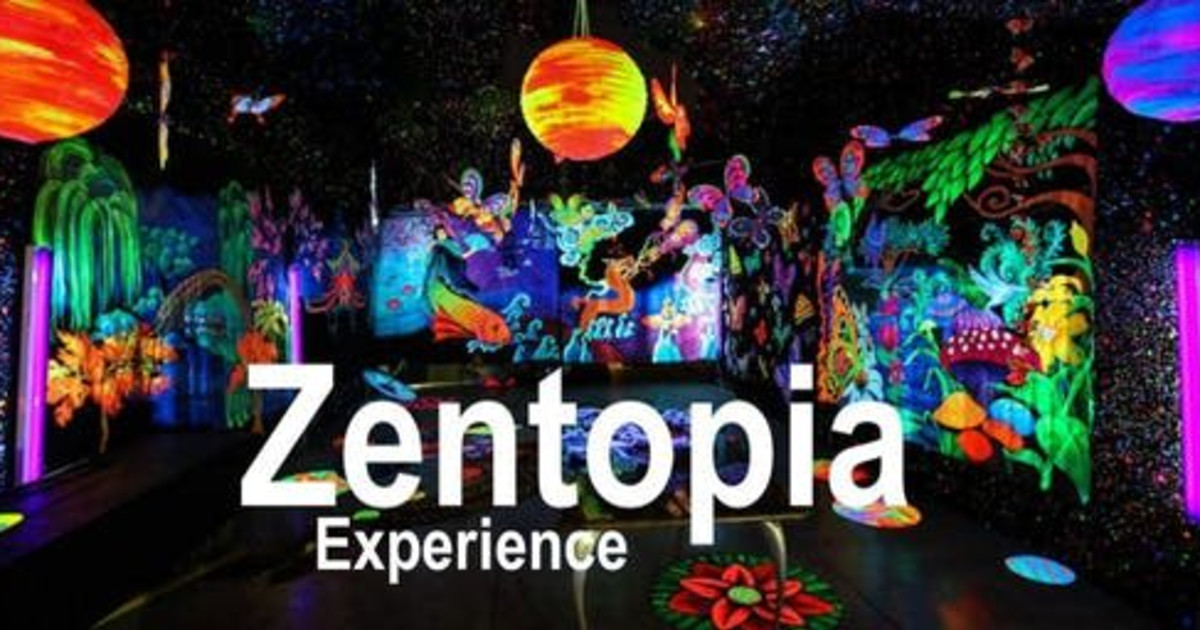 Zentopia: a pop-up 3D immersive experience in Los Angeles at