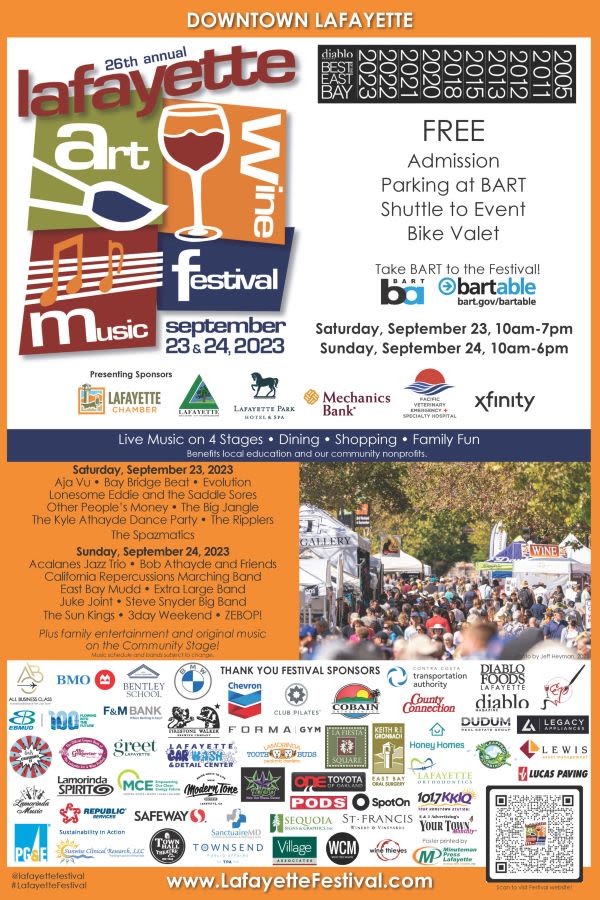 Lafayette Art & Wine Festival in Lafayette at Downtown