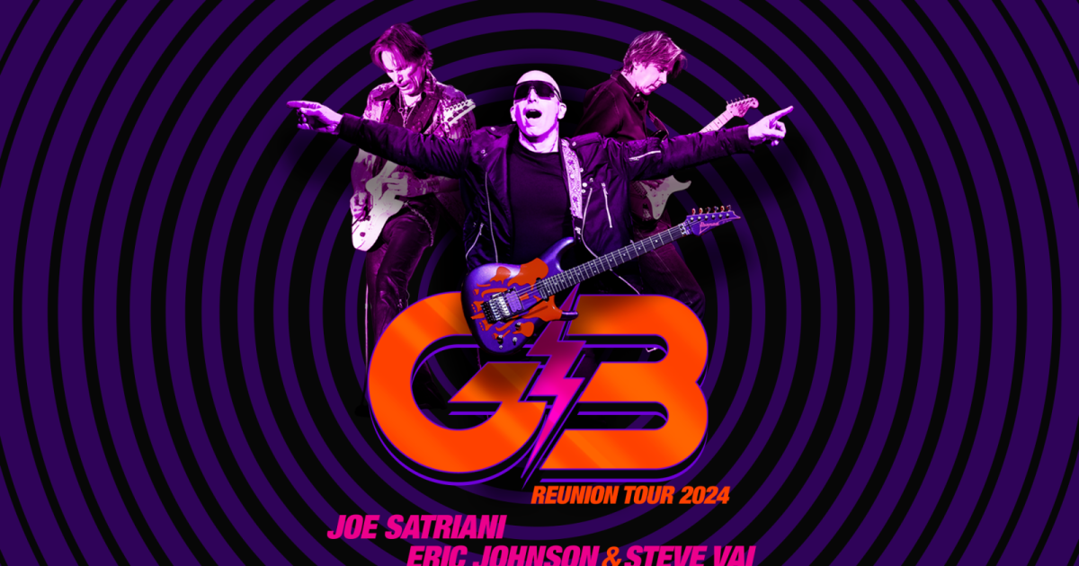 G3 Reunion Tour 2024: Joe Satriani, Eric Johnson & Steve Vai in