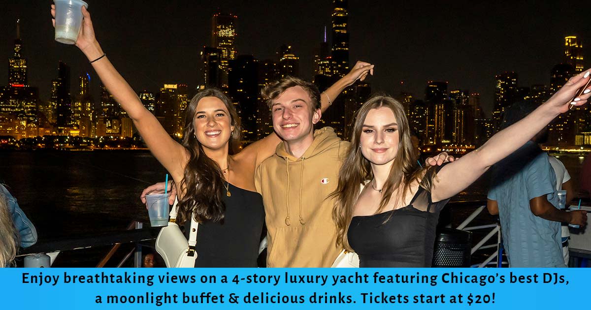 Late Night Booze Cruise in Chicago at Navy Pier