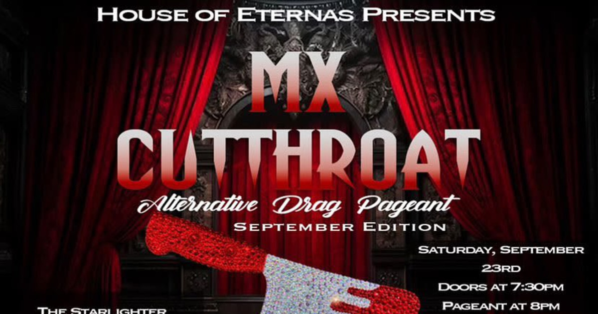 MX Cutthroat Alternative Drag Pageant in San Antonio at The