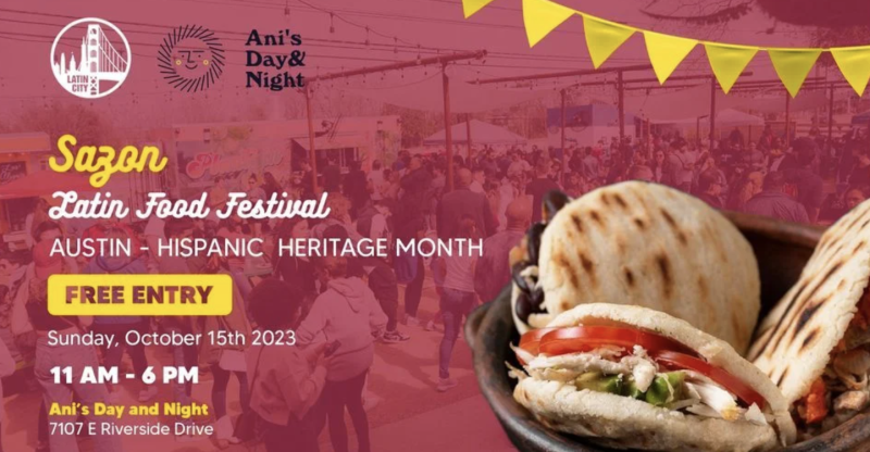 Sazon Latin Food Festival in Austin - Hispanic Heritage Month in