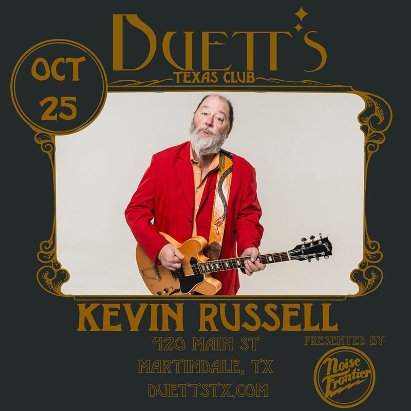 KEVIN RUSSELL of Shinyribs at Duetts with David Beck in